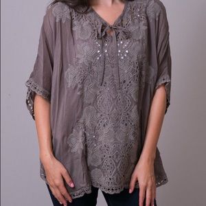 Johnny Was | Tops | Brand New Johnny Was Poncho Tags On | Poshmark